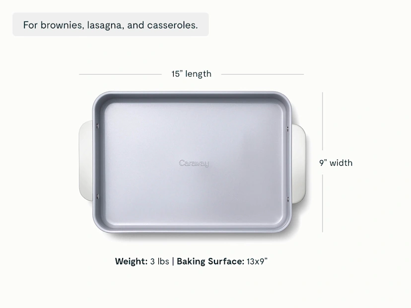 Large Rectangle Pan - Caraway